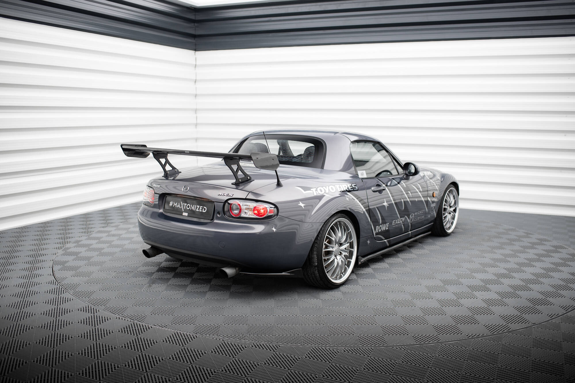 Mazda Mx5 Hardtop Nc(mk3) - Aileron traseiro em carbono - Unicartuning ...