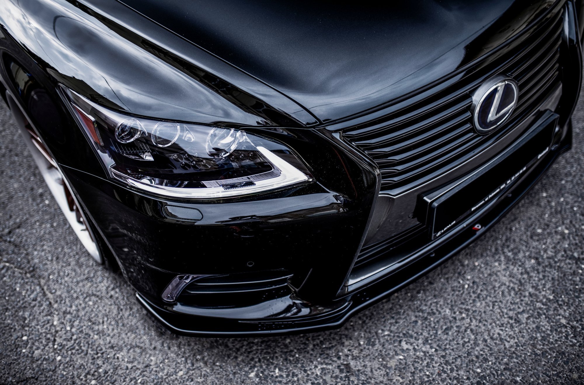 Lexus Ls Long Wheelbase Mk4 (facelift) - Lâmina frontal - Unicartuning ...