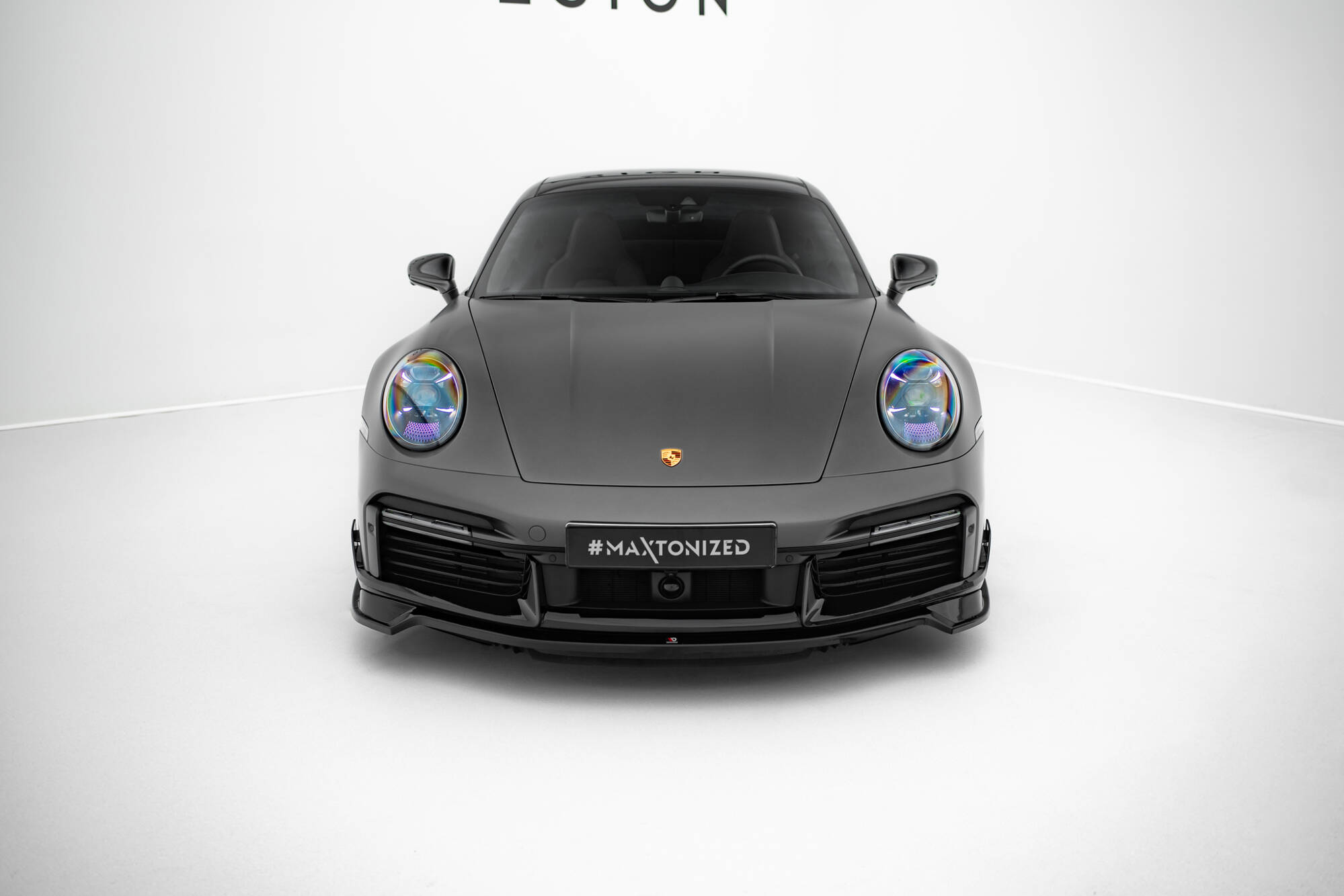 Porsche 911 Turbo S Sport Package 992 - Lâmina frontal - Unicartuning ...