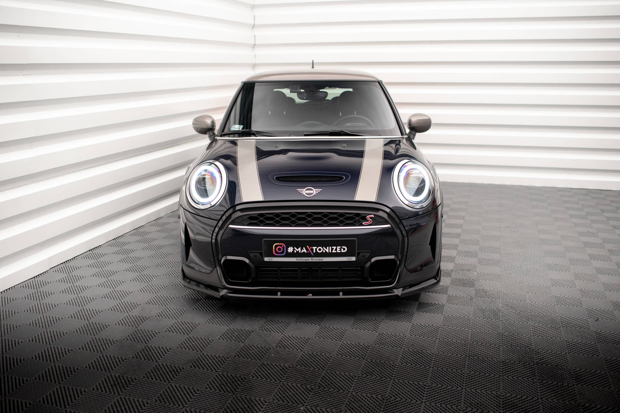 Mini Cooper S F56 (facelift) - Lâmina frontal V.2 - Unicartuning ...