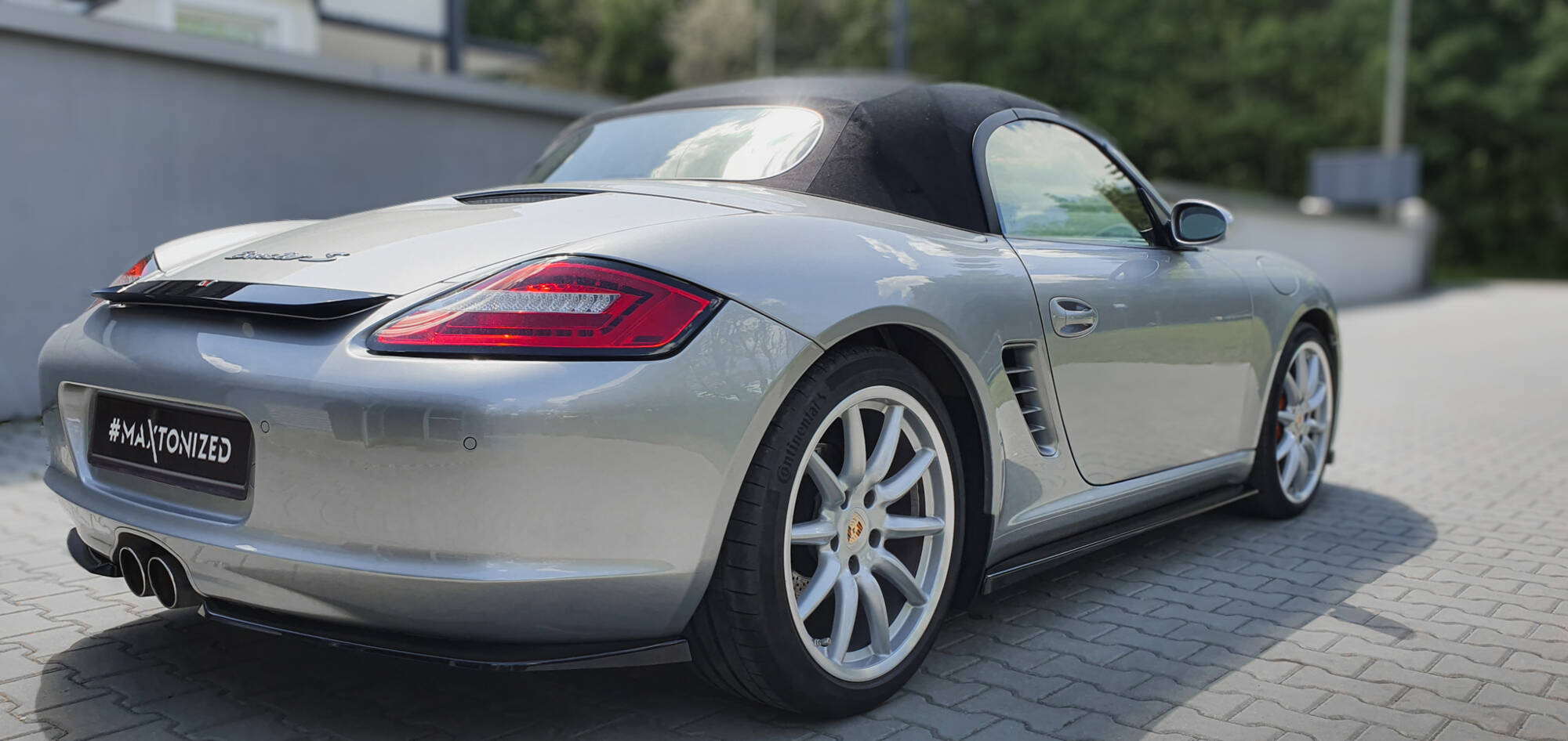 Porsche Boxster 987 - Splitters laterais traseiros - Unicartuning ...