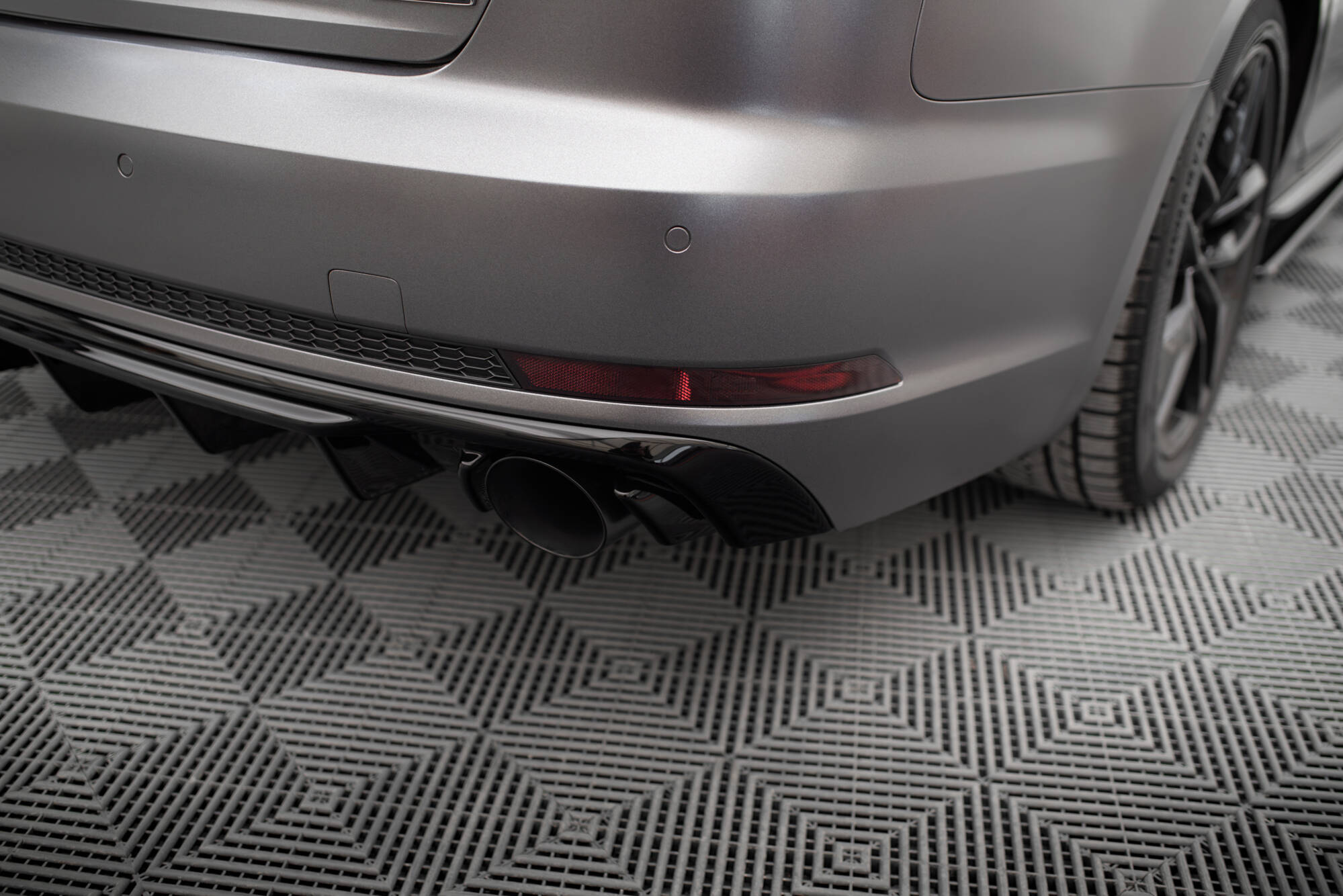 Audi A4 S-Line B9 - Difusor - Unicartuning | Peças em fibra - Ailerons ...