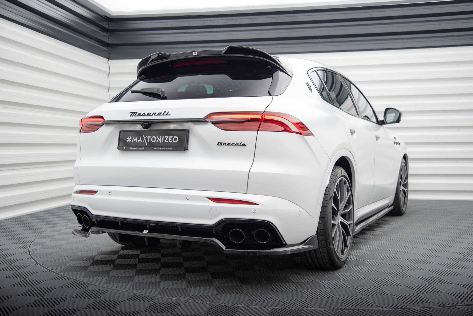 Maserati Grecale GT / Modena Mk1 - Aileron / Extensão 3D - Unicartuning ...